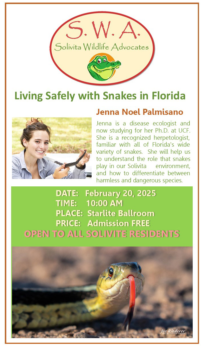 News & Events – Solivita Wildlife Advocates